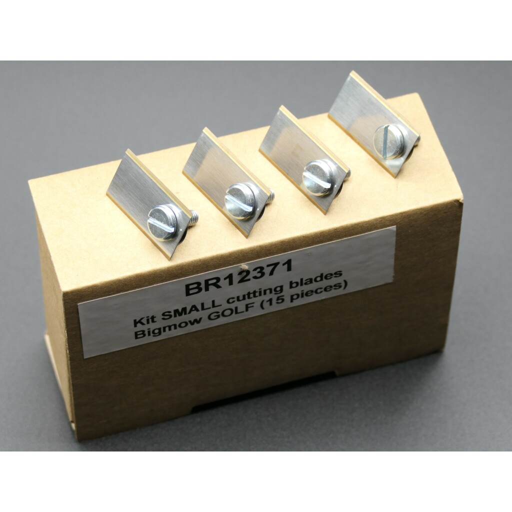 Kit SMALL cutting blades Bigmow GOLF (15 pieces) – Tidab Webbshop